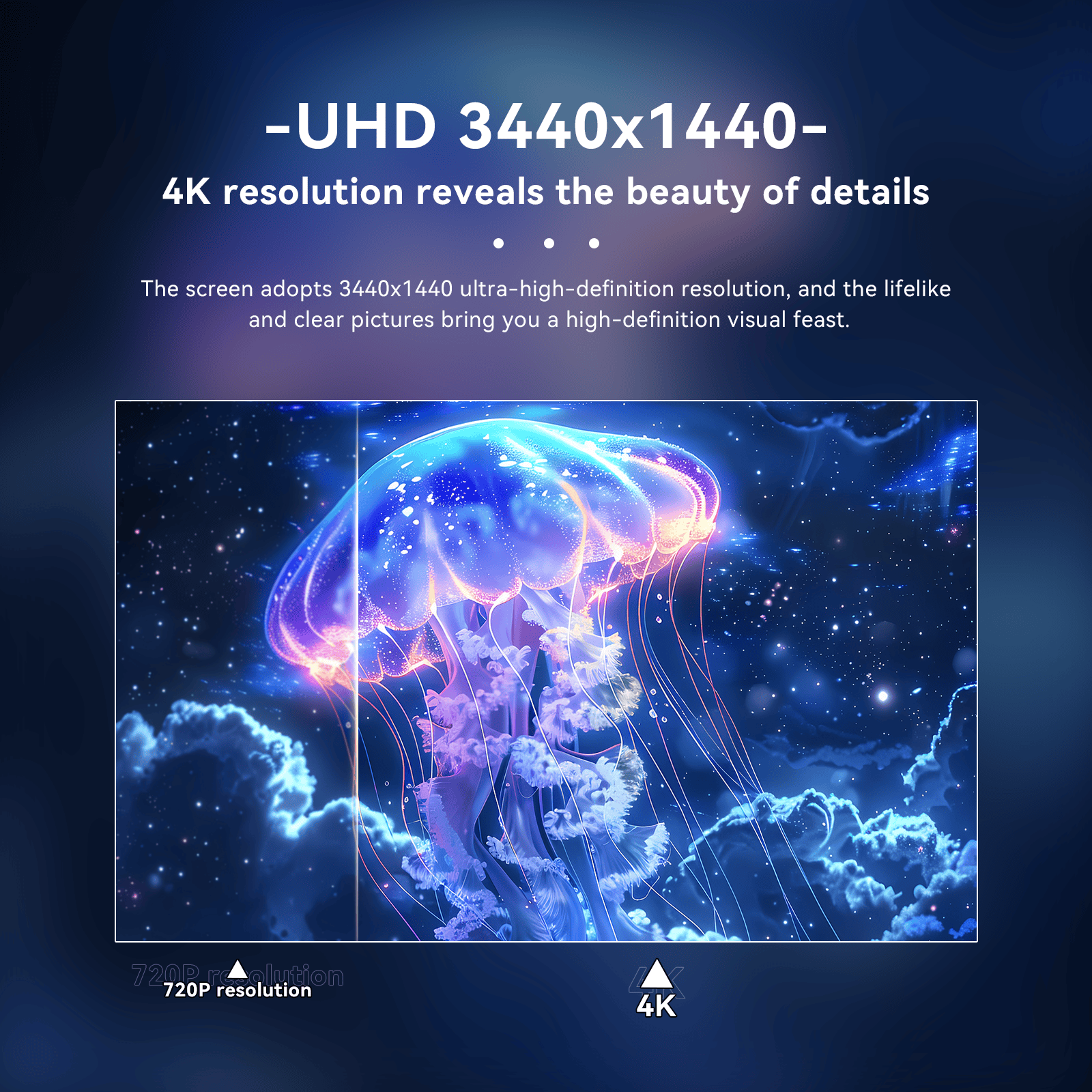 Reletech 4K 165Hz Gaming Monitor G34WQ – Reletech AI Vision